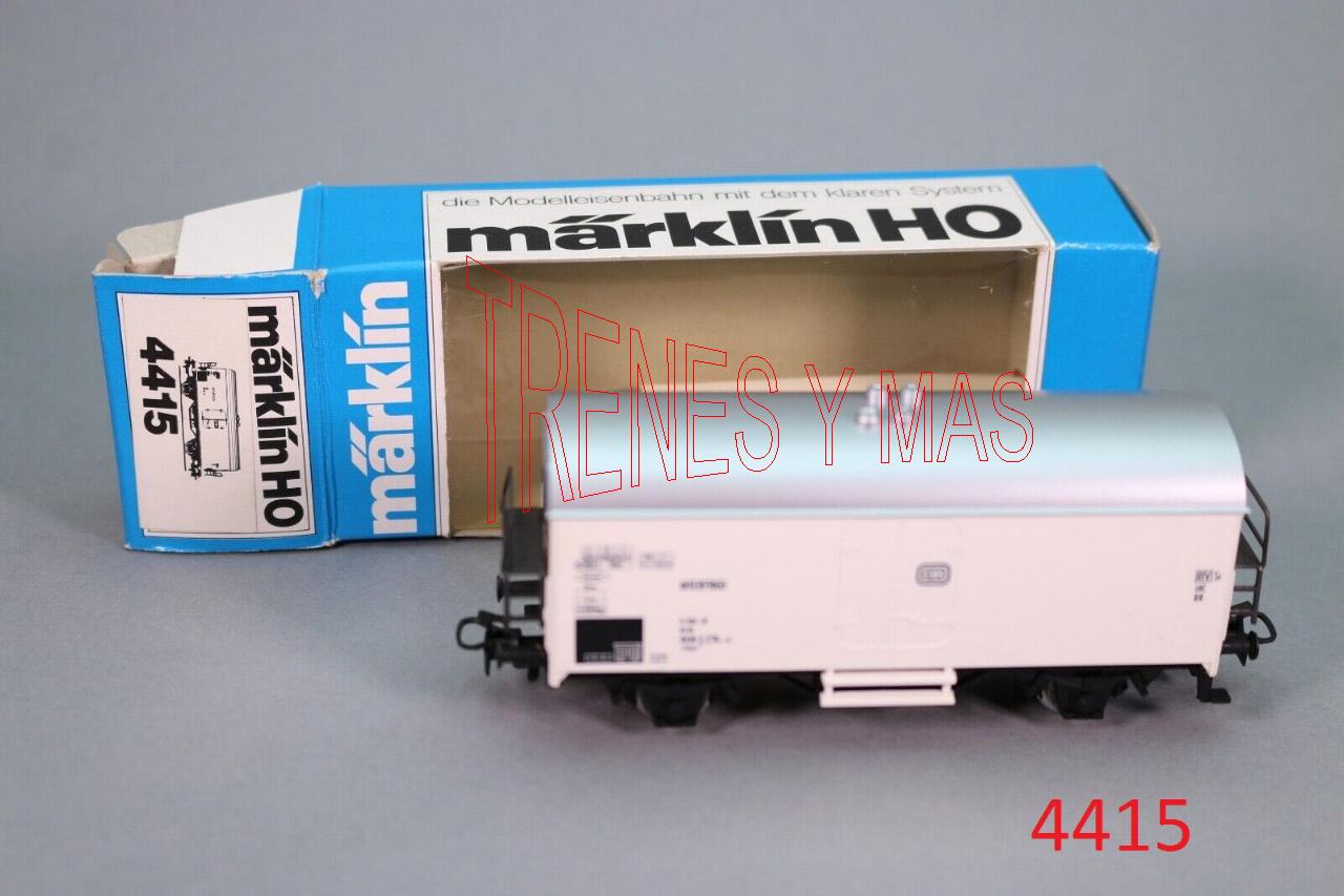 Vagón de carga DB MARKLIN- 4415 - Trenesymas