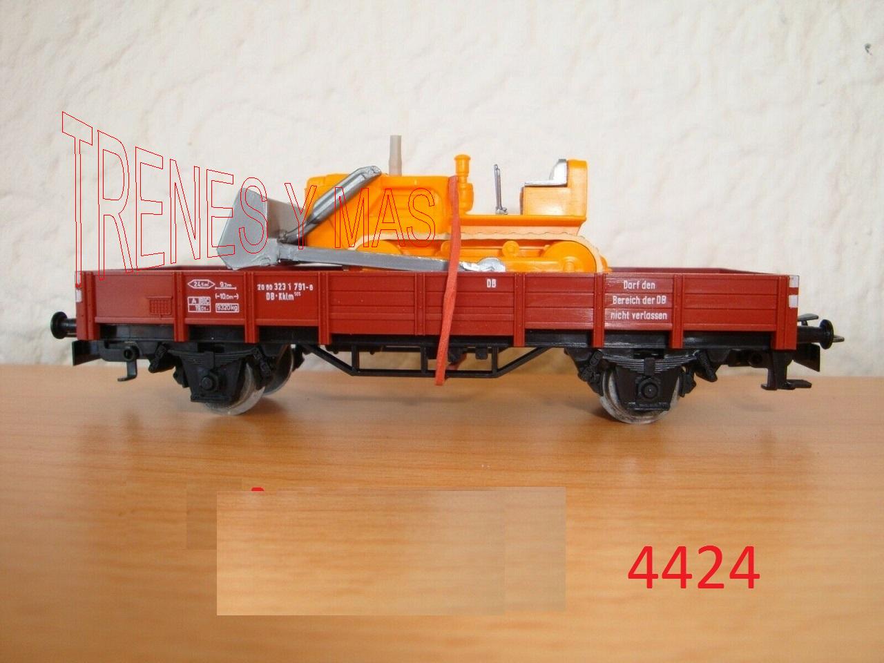 Vagón de carga DB MARKLIN - 4424 - Trenesymas