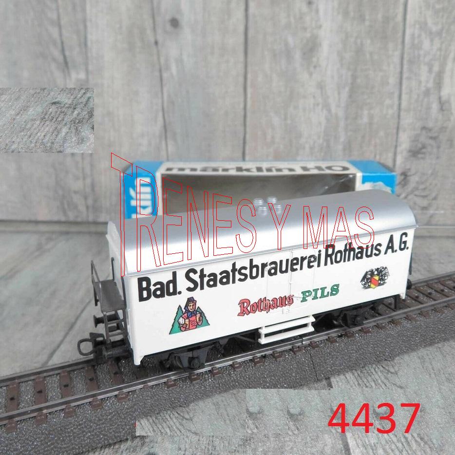 Vagón de carga DB MARKLIN - 4437 - Trenesymas