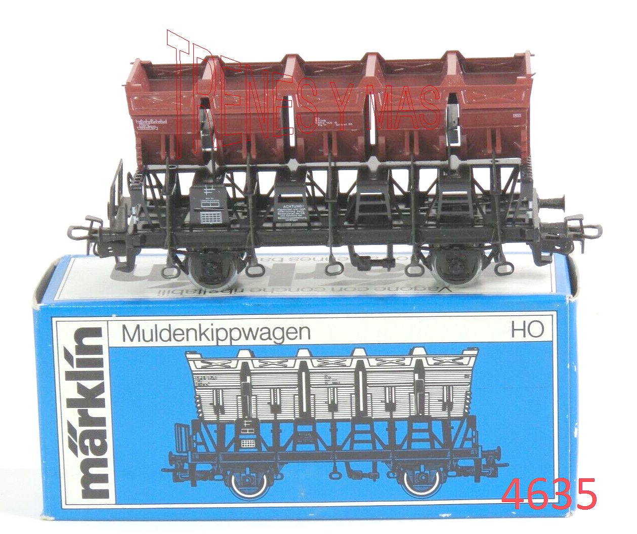 Vagón minero DB MARKLIN - 4635A - Trenesymas