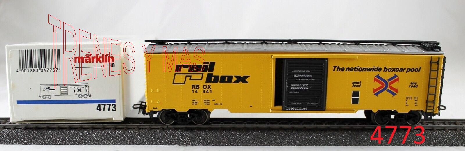 Vagón de carga USA MARKLIN - 4773 - Trenesymas