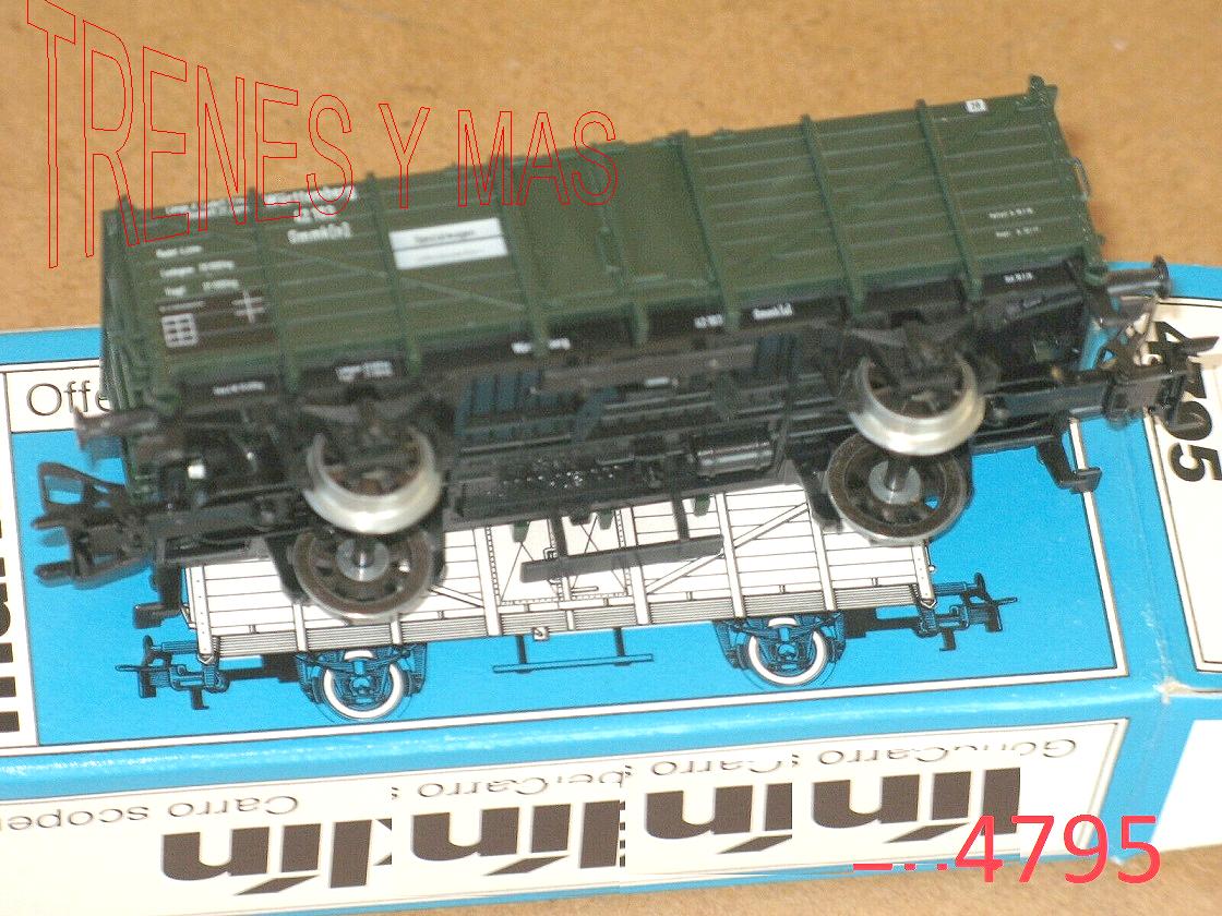 Vagón de carga DRG MARKLIN - 4795 - Trenesymas