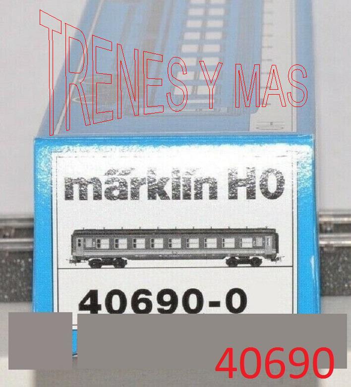C Pasajeros BELGA MARKLIN - 40690 - Trenesymas