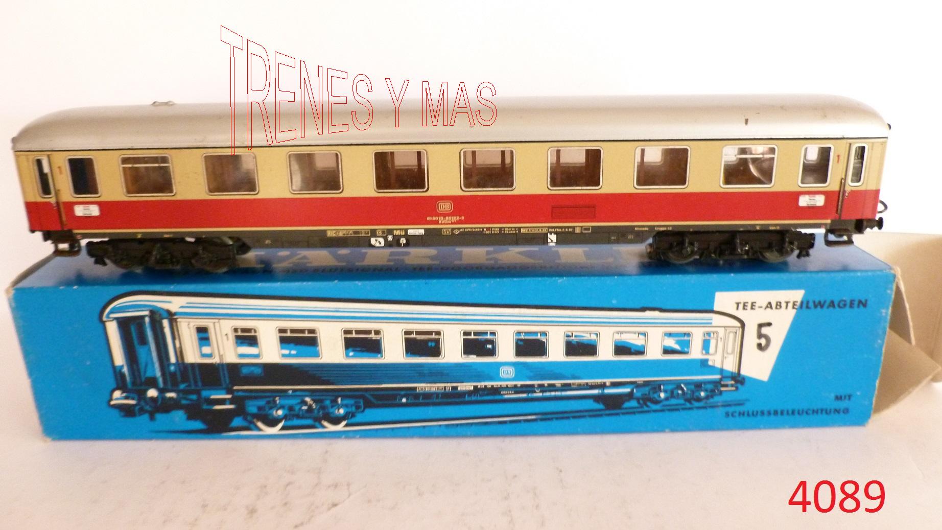 C. Pasajeros DB TEE MARKLIN - 4089 - Trenesymas