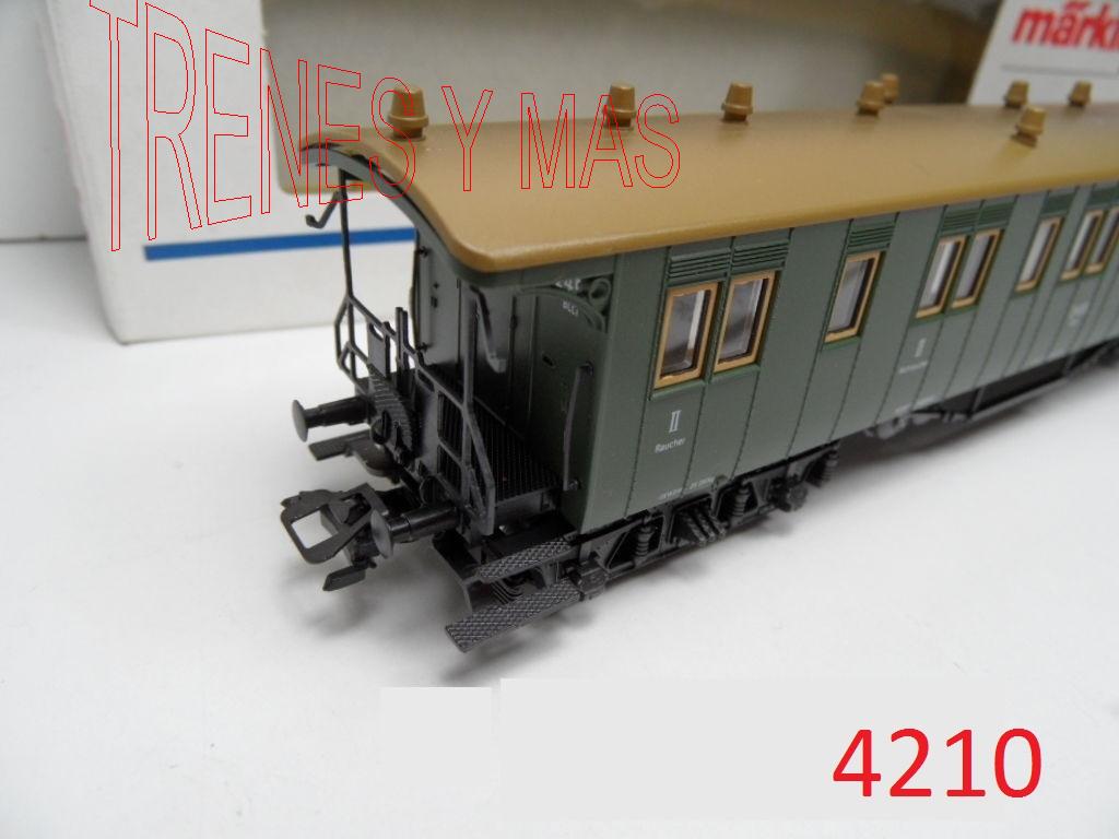 C. Pasajeros WURTTEMBERG MARKLIN - 4210 - Trenesymas