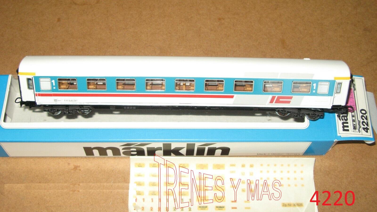 C. Pasajeros DB MARKLIN - 4220 - Trenesymas