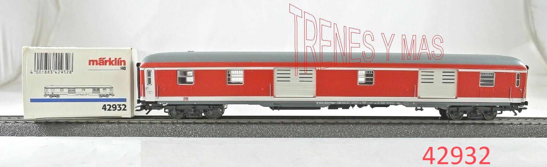 C. Correos y equipaje DB MARKLIN - 42932 - Trenesymas