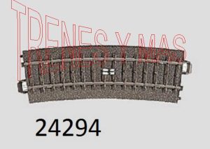 Vía Curva C MARKLIN – 24294 - Trenesymas