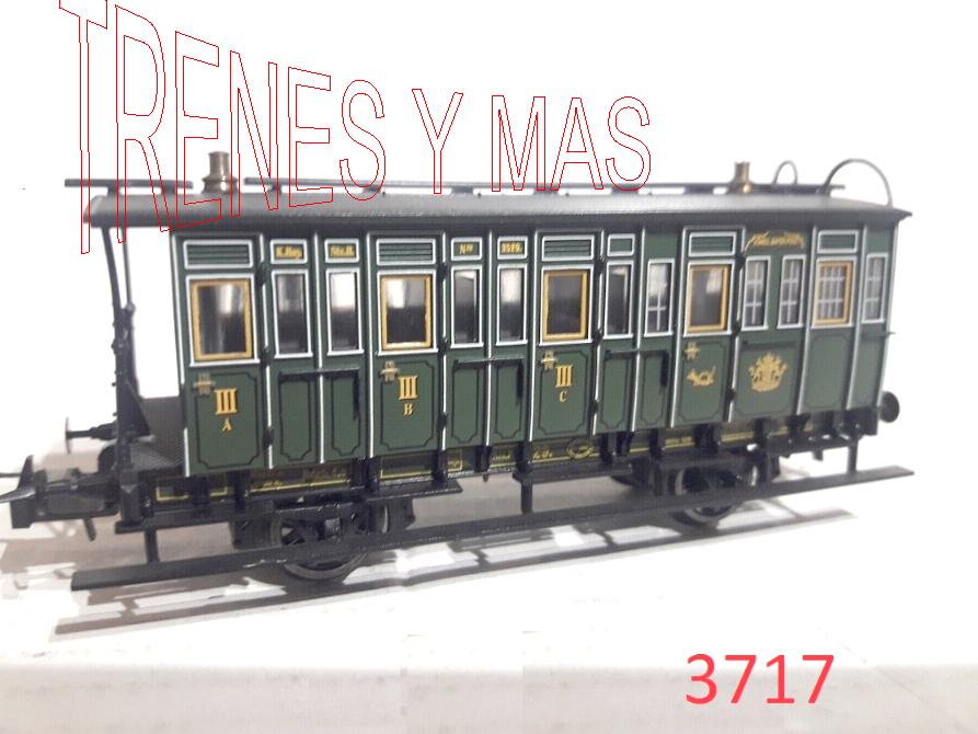 C. Pasajeros BAYERN MARKLIN / TRIX - 3717 - Trenesymas