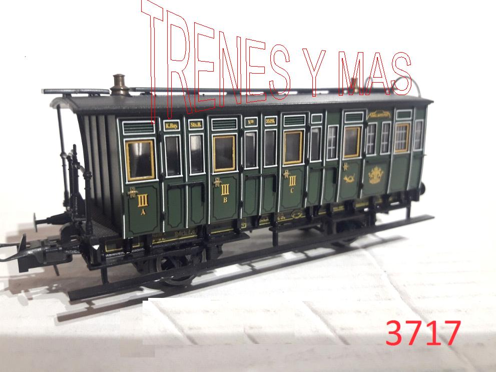 C. Pasajeros BAYERN MARKLIN / TRIX - 3717 - Trenesymas