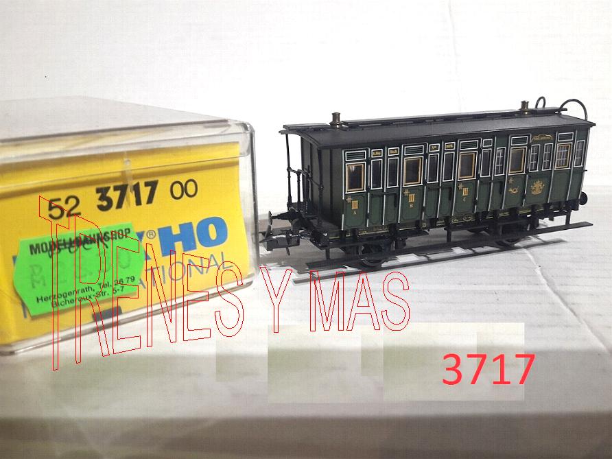 C. Pasajeros BAYERN MARKLIN / TRIX - 3717 - Trenesymas