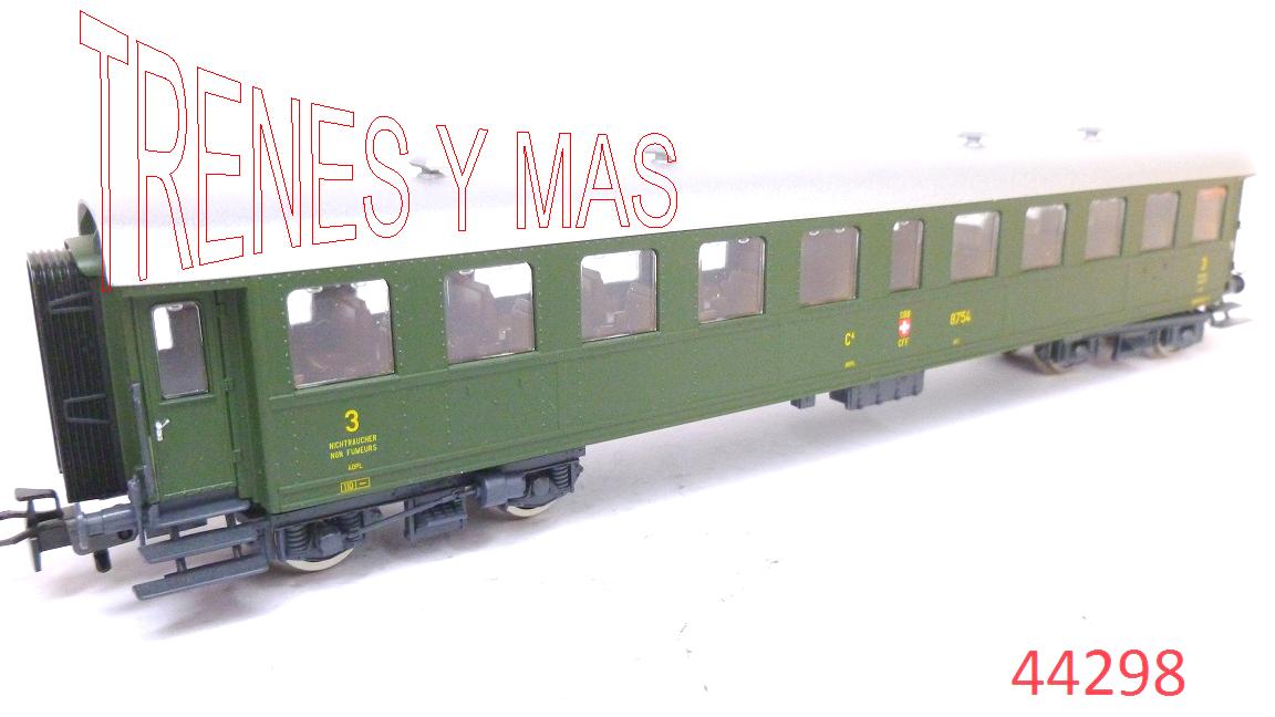 C. Pasajeros SUIZO MARKLIN ROCO - 44298 - Trenesymas