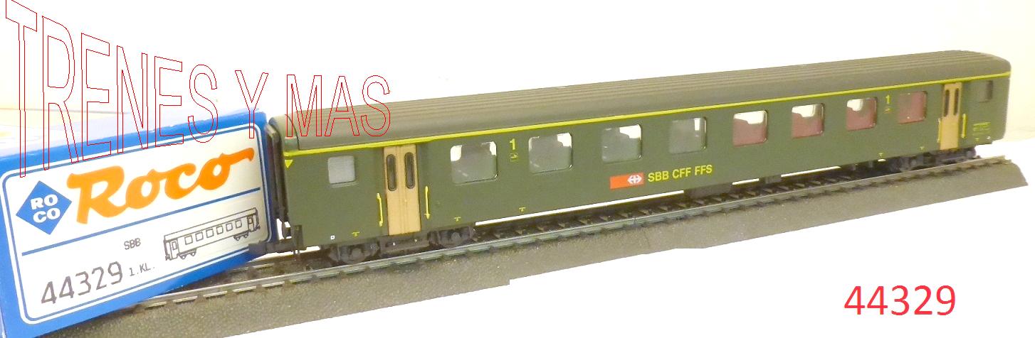 C. Pasajeros SUIZO MARKLIN ROCO - 44329 - Trenesymas