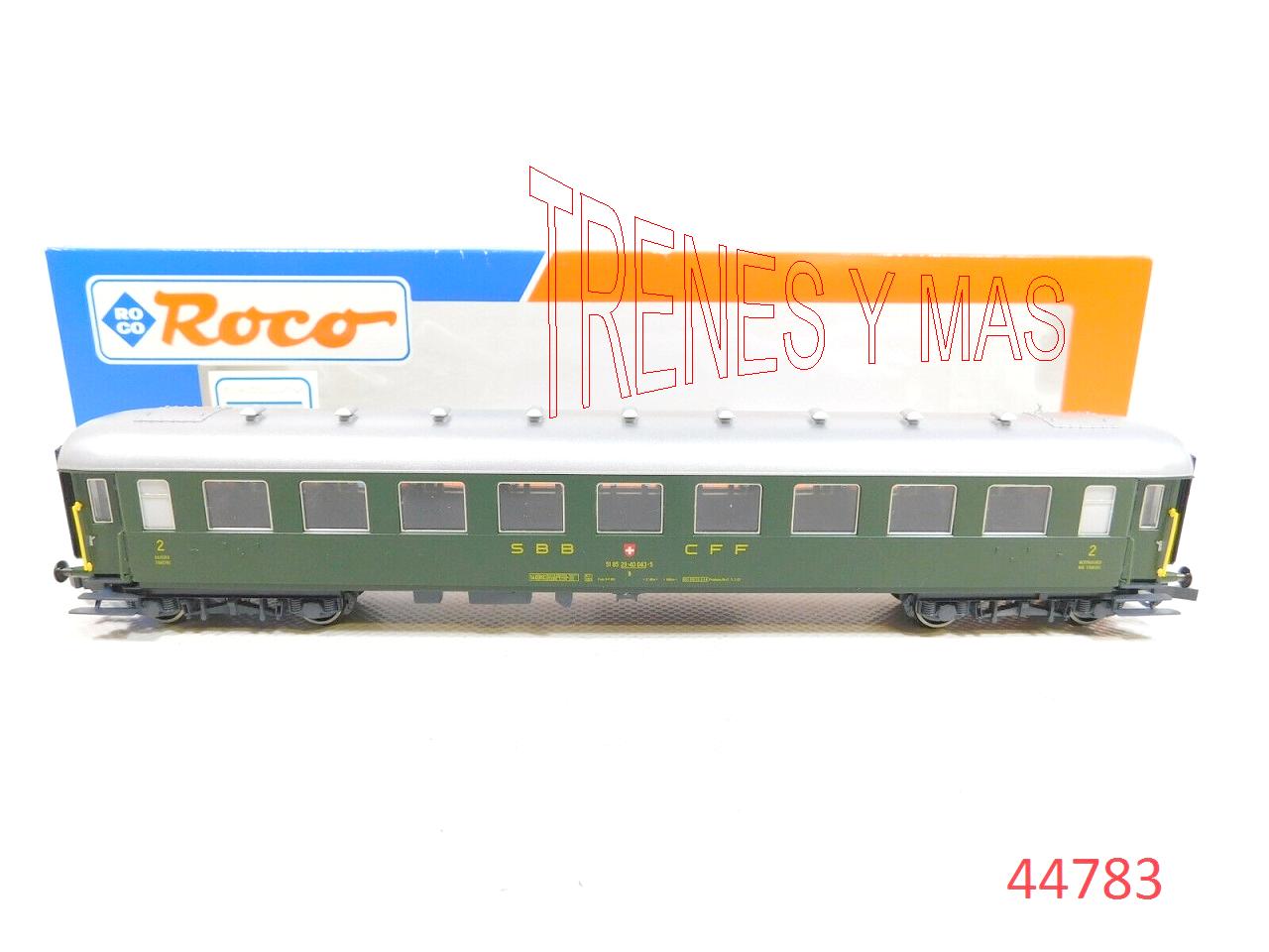 C. pasajeros SUIZO MARKLIN ROCO - 44873 - Trenesymas