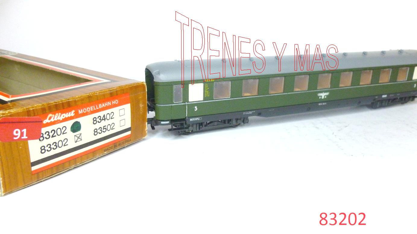 C. Pasajeros DRG MARKLIN / LILIPUT – 83202 - Trenesymas