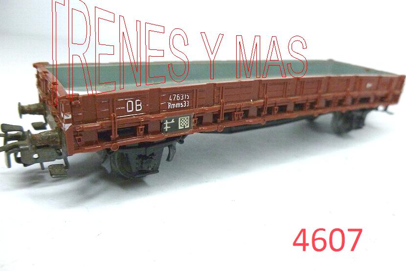 Vagon Carga DB MARKLIN # 4607 - Trenesymas