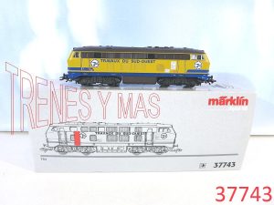 Locomotora SNCF MARKLIN # 37743 - Trenesymas
