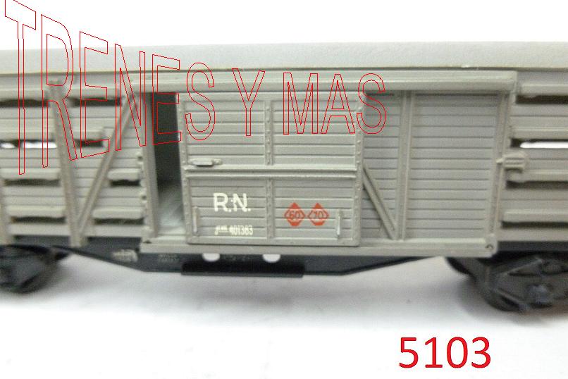 Vagón de carga Español ELECTROTREN # 5103 G - Trenesymas
