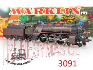 Locomotora BELGA MARKLIN # 3091 - Trenesymas