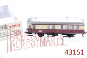 C. Equipaje DB MARKLIN # 43151 - Trenesymas
