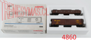 Set Carga USA MARKLIN # 4860 - Trenesymas